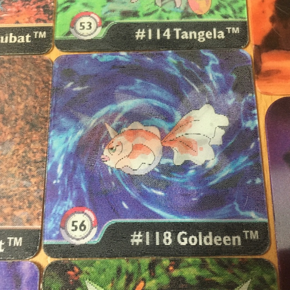 Pokemon Collectible Lenticular Cards - Gem